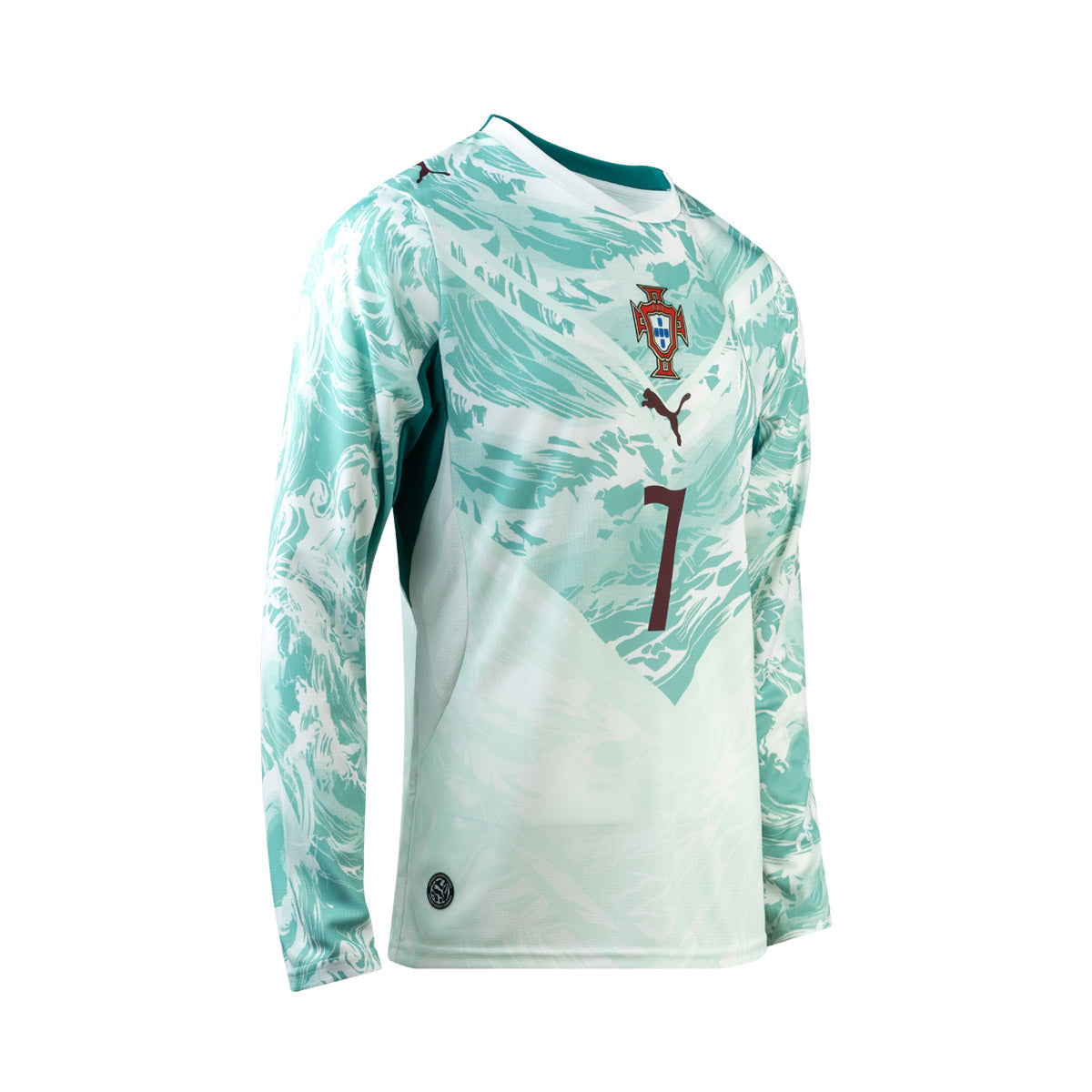 PUMA PORTUGAL 2026 AWAY REPLICA LONG SLEEVE JERSEY RONALDO#7 - PUMA WH ...