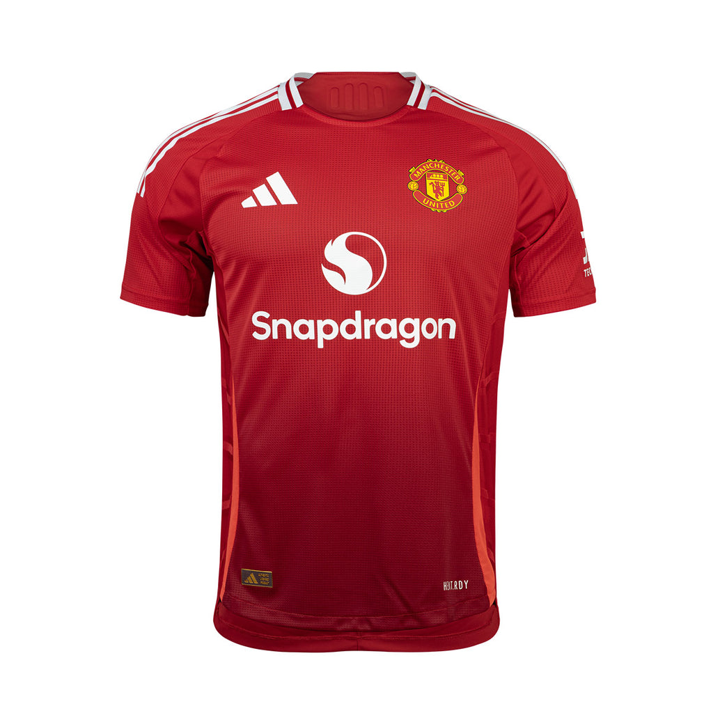 ADIDAS MANCHESTER UNITED 2024/2025 HOME PLAYER JERSEY - MUFC RED/BRIGH ...