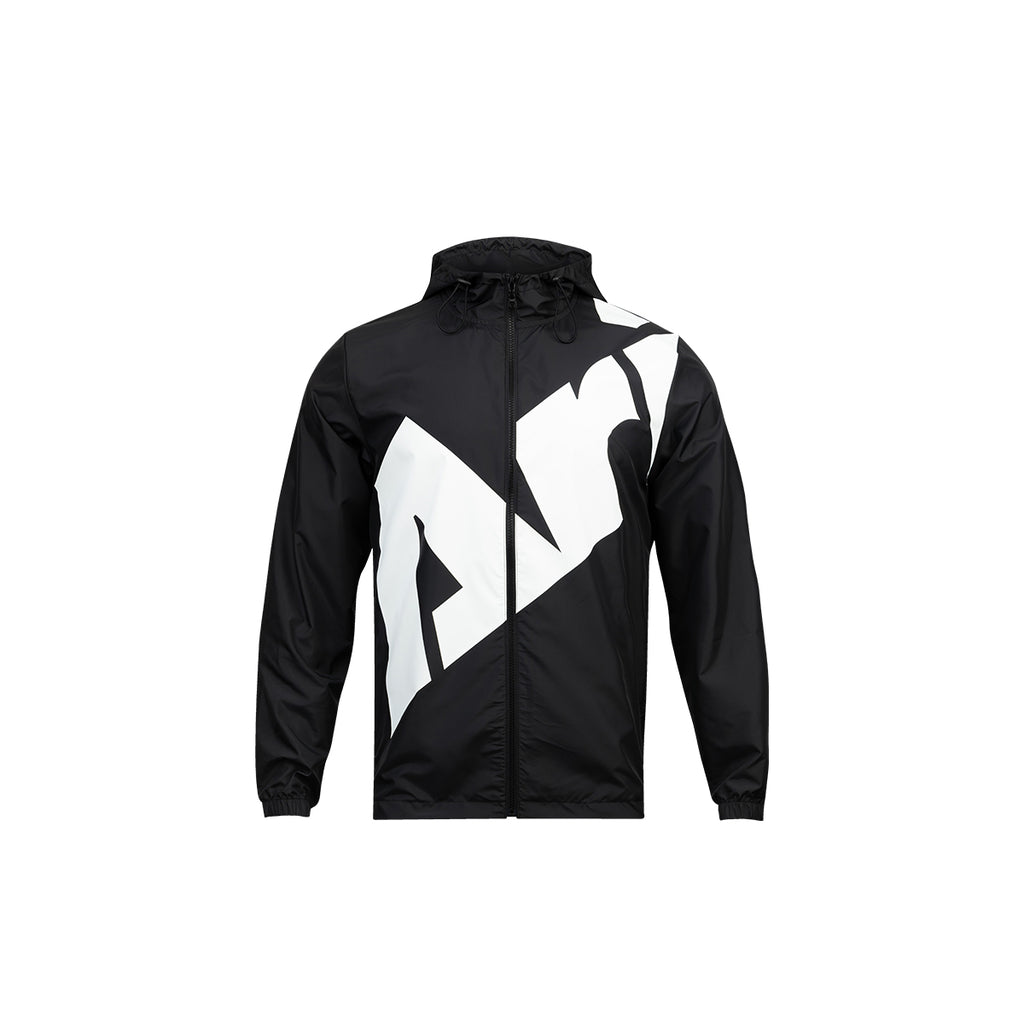 ARI KIDS ESSENTIAL BIG LOGO WINDBREAKER - BLACK/WHITE/BLACK – Ari ...