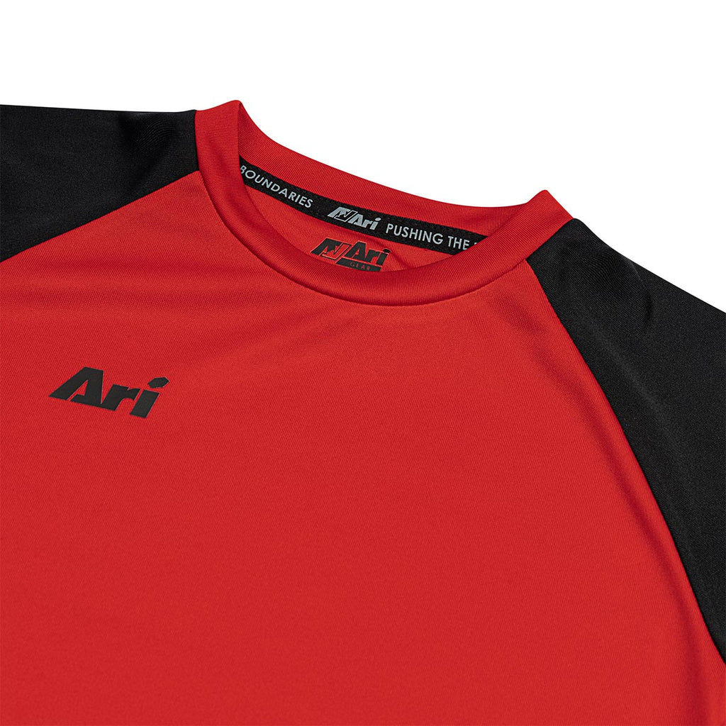 ARI KIDS ESSENTIAL 2TONES TEAM JERSEY - RED/RED/BLACK – Ari Online Store