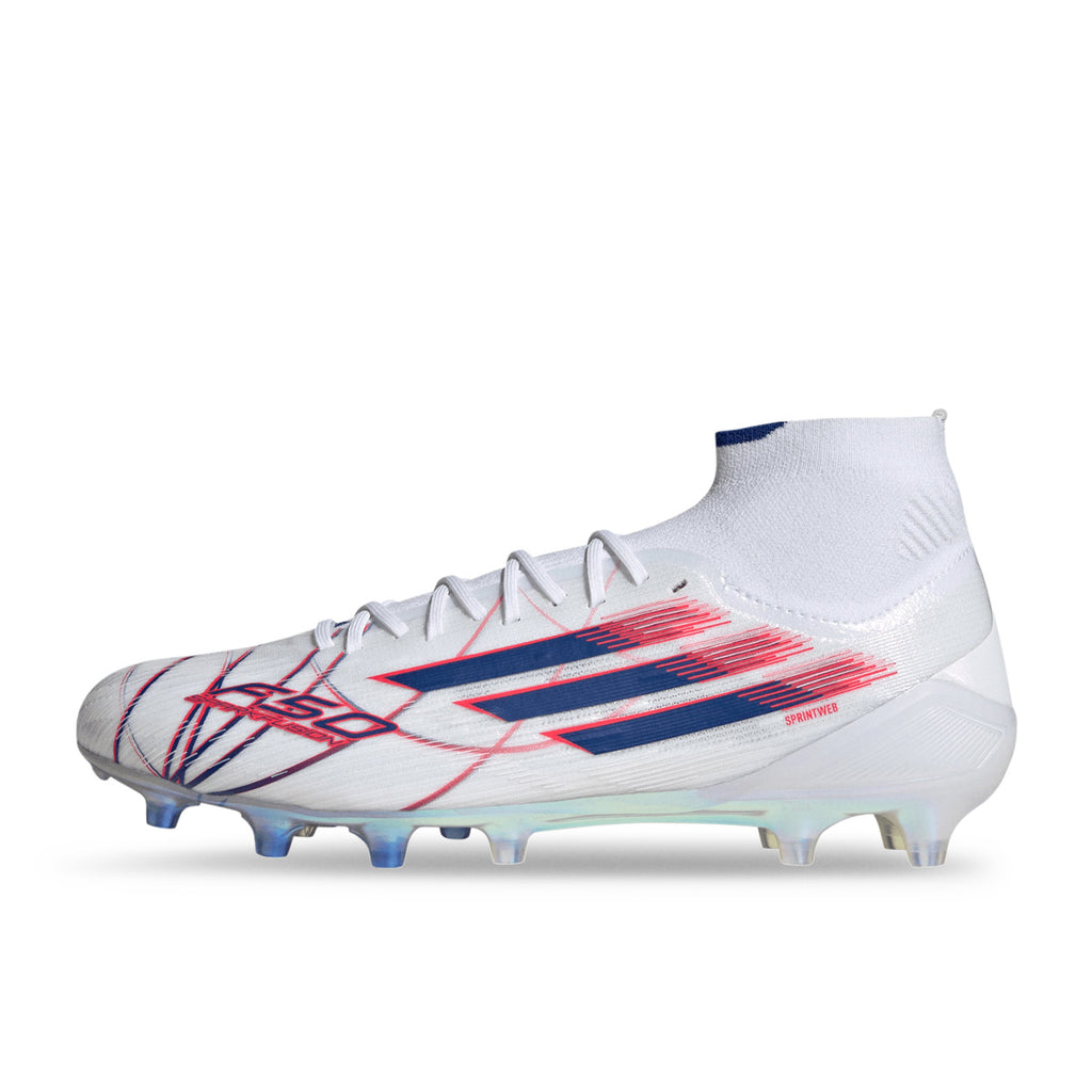 ADIDAS F50 TRINITY SPARKFUSION ELITE FG/AG - FTWR WHITE/TEAM ROYAL BLU ...