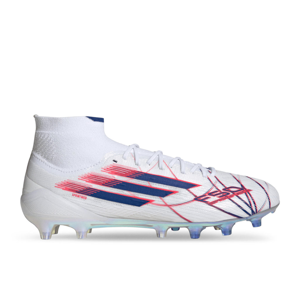ADIDAS F50 TRINITY SPARKFUSION ELITE FG/AG - FTWR WHITE/TEAM ROYAL BLU ...