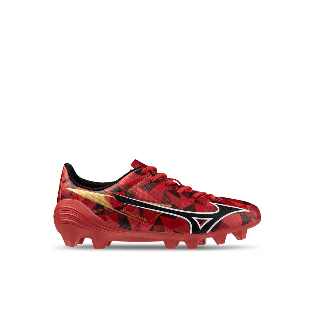 MIZUNO ALPHA II SELECTJR FG - MORELIA 40TH RED/BLACK/GOLD – Ari Online ...