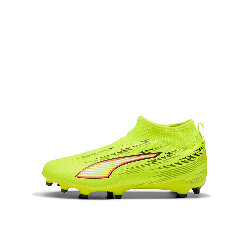 PUMA ULTRA 6 MATCH+ LACELESS FG/AG JR - YELLOW ALERT/PUMA BLACK/GLOWIN ...