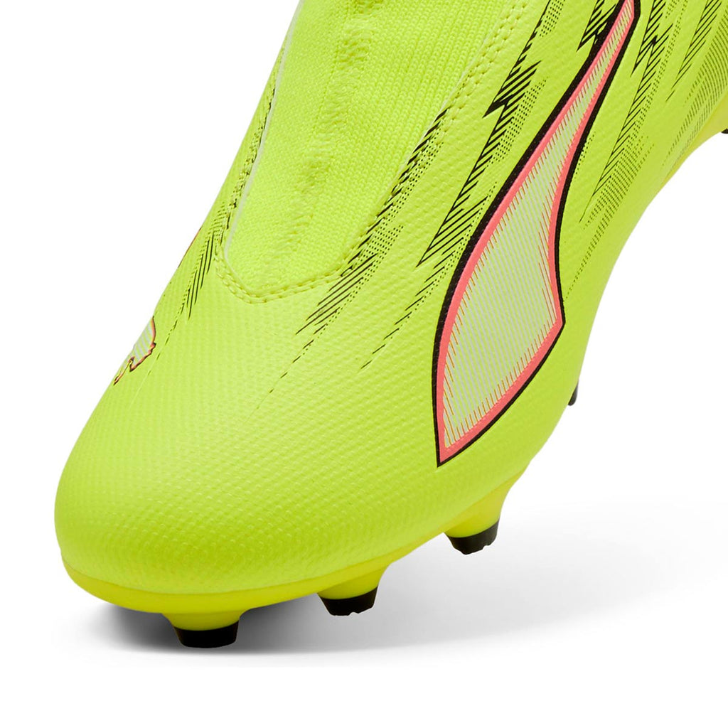 PUMA ULTRA 6 MATCH+ LACELESS FG/AG JR - YELLOW ALERT/PUMA BLACK/GLOWIN ...